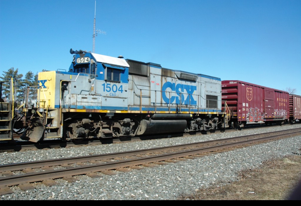 CSX 1504 West on CSX
